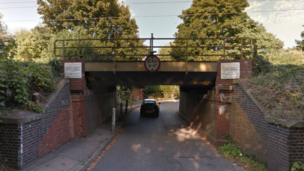 Stonea Road bridge in Cambridgeshire named most-bashed in Britain - BBC ...