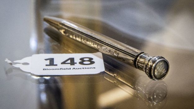 'Hitler's pencil' sells for fraction of estimate at Belfast auction ...