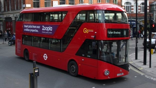 London's New Routemaster buses to become front-boarding only - BBC News