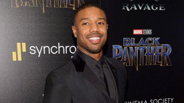 Black Panther star on being 'young, gifted and black' - BBC News