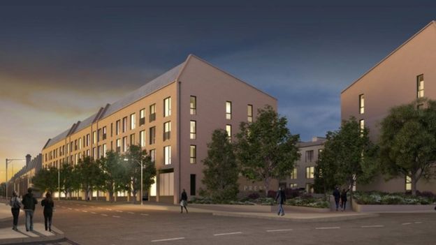 Former Bath Press site to be redeveloped into houses and offices - BBC News