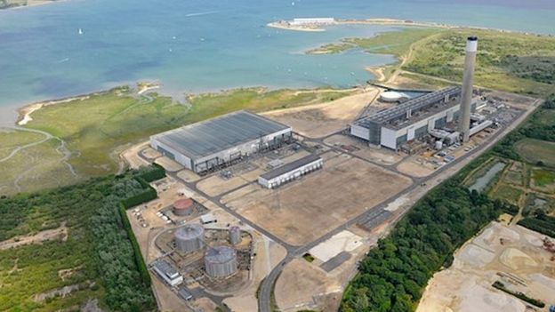 Fawley Power Station set for housing plan - BBC News