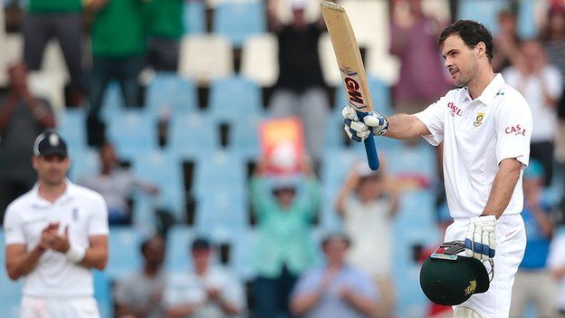 South Africa v England: Quinton de Kock hits maiden century - BBC Sport