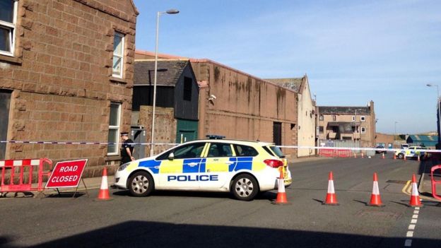 Man arrested in Peterhead murder investigation - BBC News