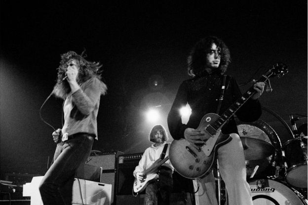 Led Zeppelin: Pictures show first concert, in 1968 - BBC News