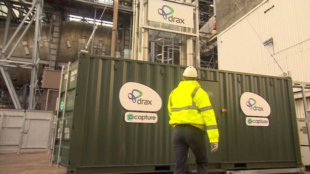 Climate change: UK carbon capture project begins - BBC News