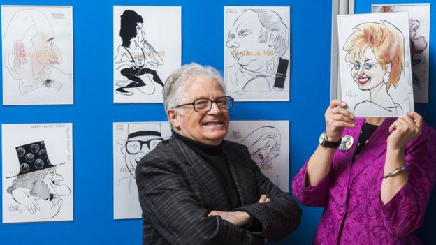 Ringo Starr mural unveiled at the Beatles' fan spot - BBC News