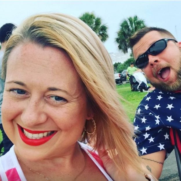 Couple's before and after photos of beating meth addiction - BBC News