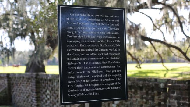 The awkward questions about slavery from tourists in US South - BBC News