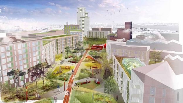 Birkenhead's 'biggest transformation in 75 years' approved - BBC News