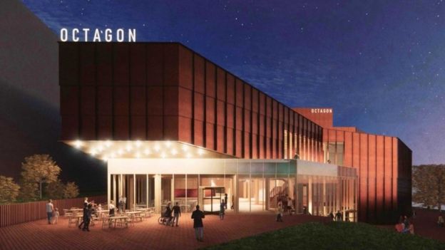 Yeovil's Octagon Theatre's official upgrade plans made public - BBC News