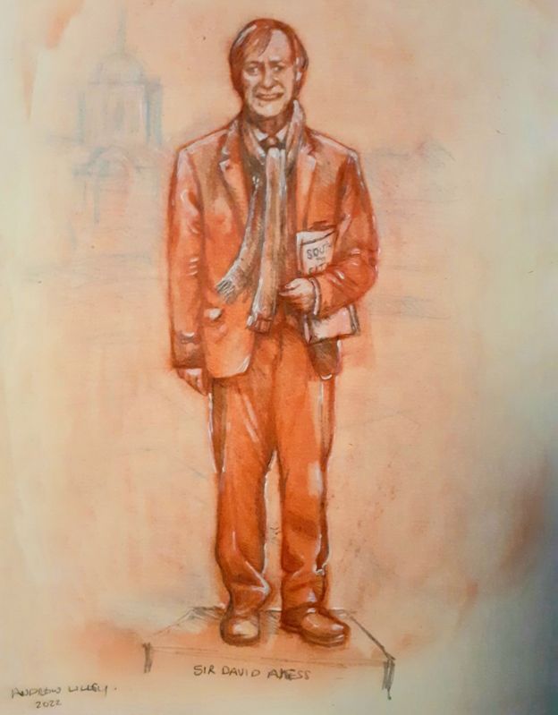 Sir David Amess statue to show his 'smile and warmth' - BBC News