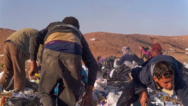 'They call us garbage people': The Syrians surviving off US army waste ...