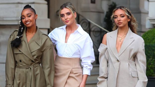 Little Mix share first official snap as a trio - BBC Newsround