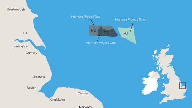 First power from world's biggest offshore wind farm - BBC News