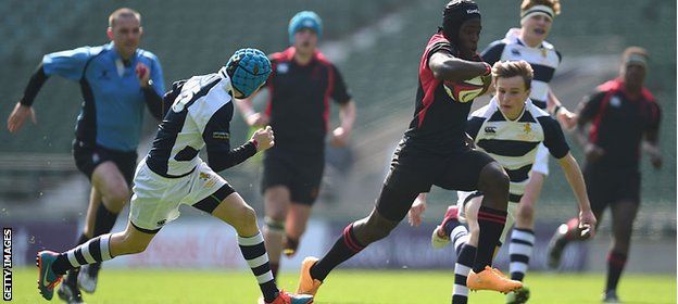Tyrese Johnson-Fisher: How rugby lost its first viral wonderkid - BBC Sport
