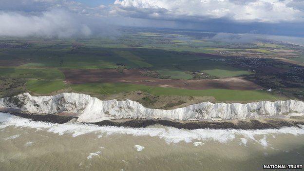 Dover's WW2 white cliffs tunnels reopened by National Trust - BBC News