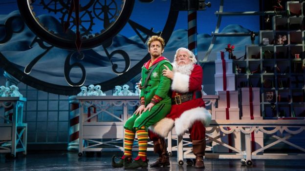 Elf the Musical: Critics give mixed reviews for 'overpriced' show - BBC ...