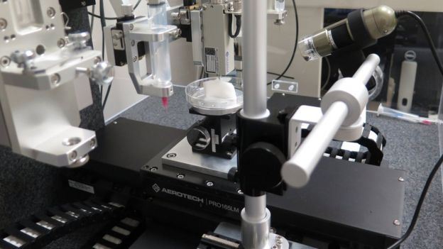 Doctors 3D-print 'living' body parts - BBC News