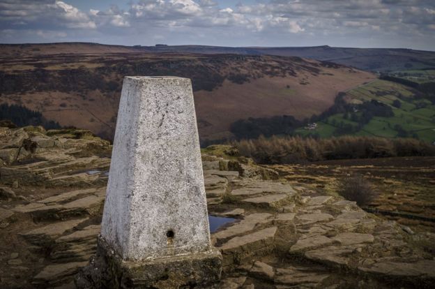The trig pillars that helped map Great Britain - BBC News