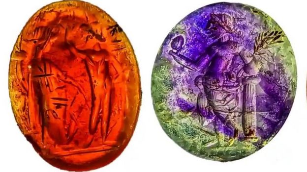 Roman snail dye found in UK for the first time - BBC News