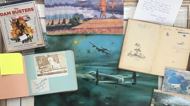 Dambusters: Rare memorabilia collection sells for £2k at auction - BBC News