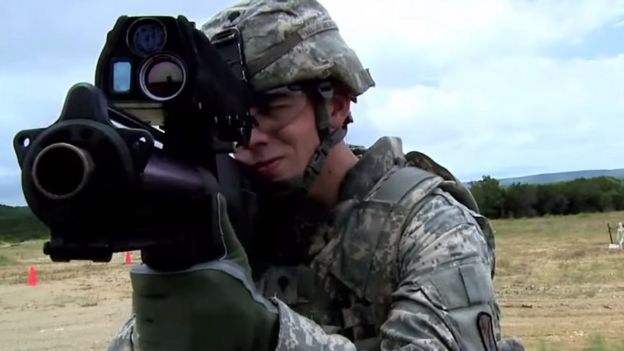 Smart grenade launcher set for 'final tests' with US Army - BBC News