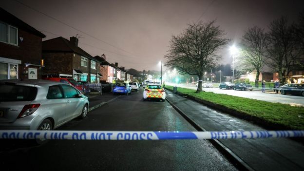 Salford Death Two Murder Arrests After Mans Body Found Bbc News