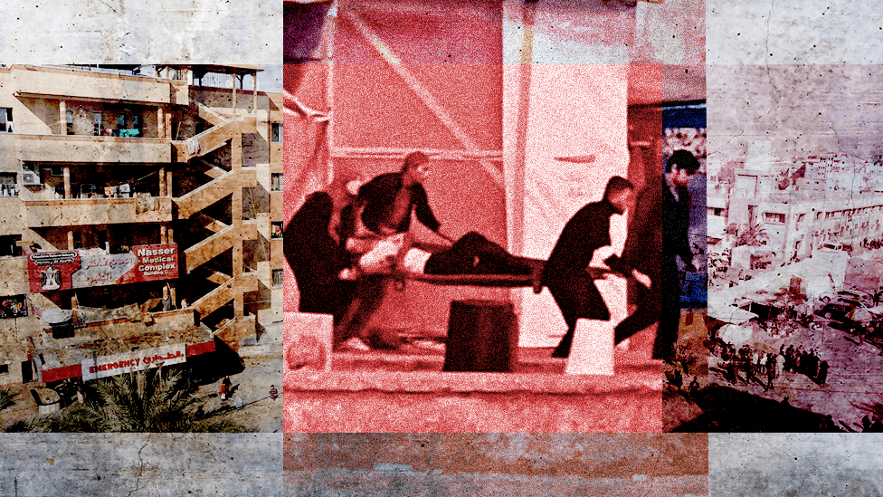 How gunfire and fear engulfed Gaza hospital before Israeli raid - BBC News