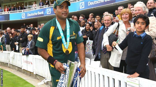 Samit Patel: Nottinghamshire all-rounder granted benefit year - BBC Sport