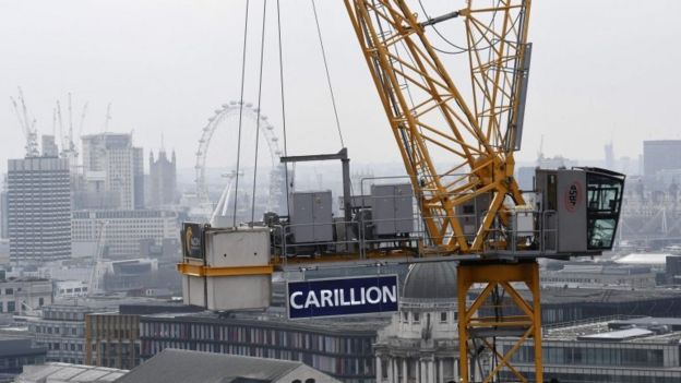Carillion: Six charts that explain what happened - BBC News