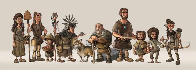 Artists draw on Scotland's Neolithic past - BBC News
