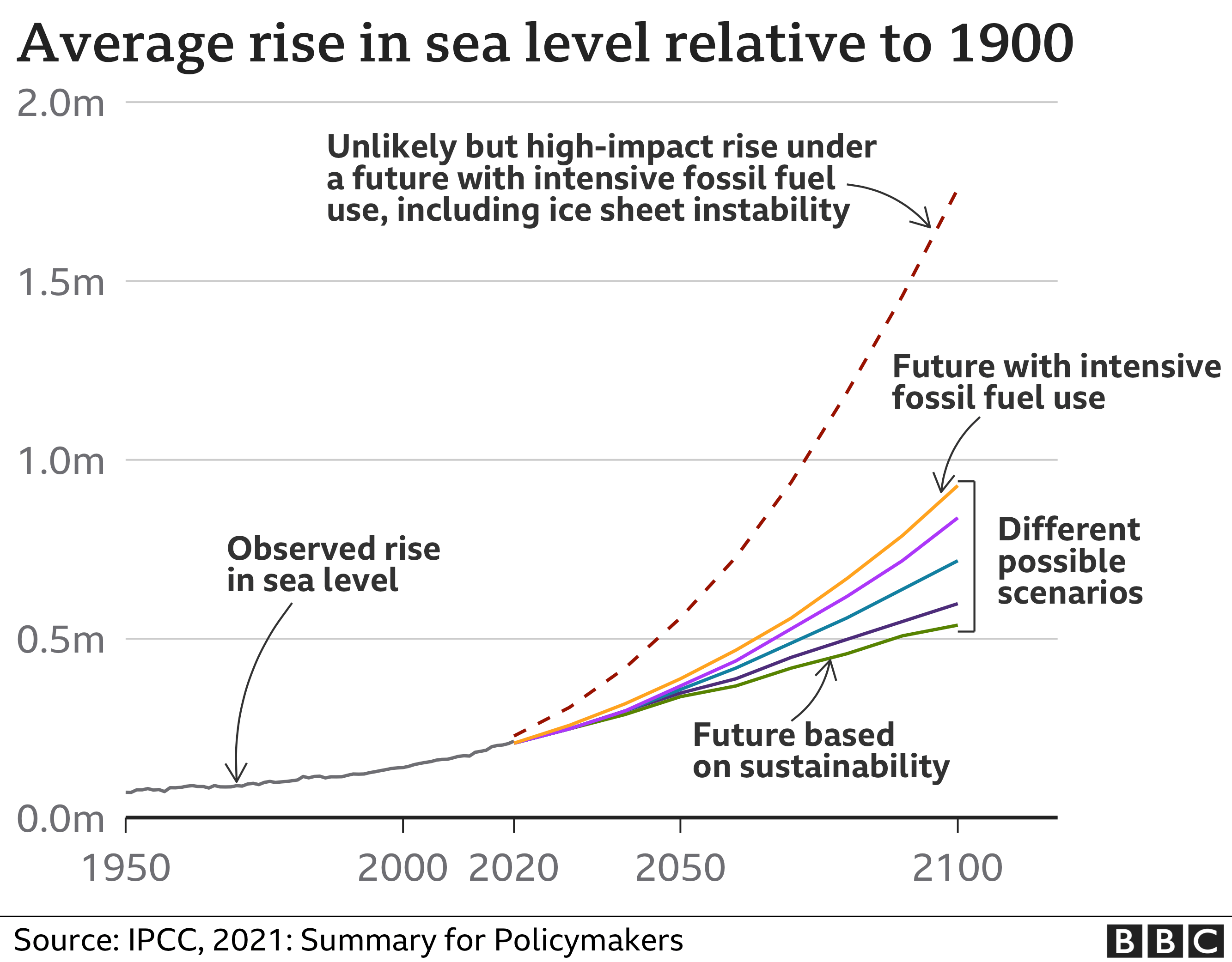 Climate change: At-risk nations fear extinction after IPCC report - BBC ...