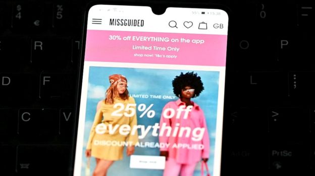 Missguided fast fashion brand collapses - BBC News