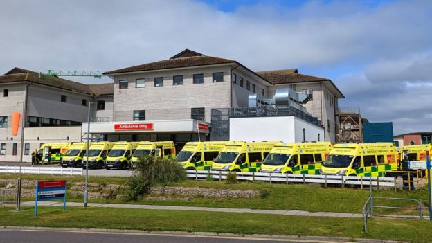Royal Cornwall Hospital emergency department busy 'like New Year every ...