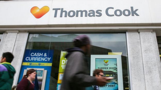 Thomas Cook in £750m rescue deal talks - BBC News