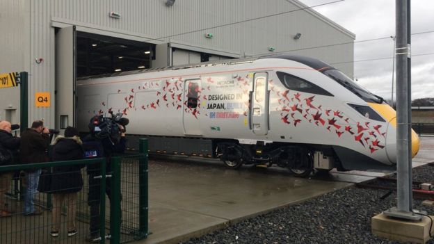 New high-speed Intercity train unveiled - BBC News