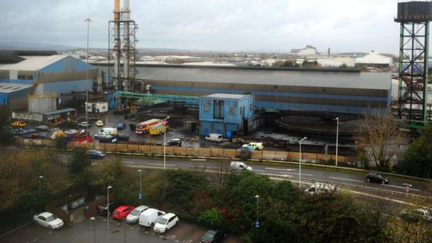 Celsa steelworks explosion: Two dead and five injured in Cardiff - BBC News