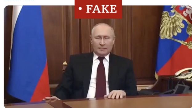 Deepfake presidents used in Russia-Ukraine war - BBC News