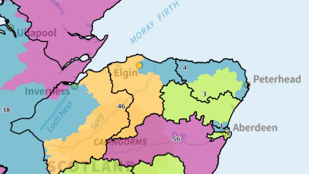 How might Scotland's electoral map be changing? - BBC News