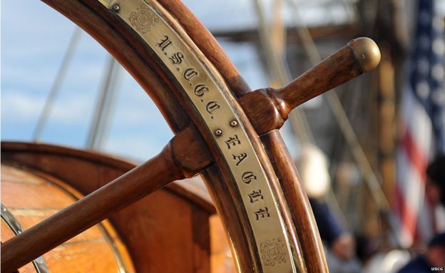 Why is the US still using a Nazi tall ship? - BBC News