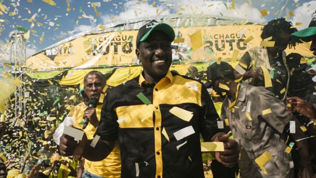 Kenya elections: Why farmers like William Ruto's big ambitions - BBC News