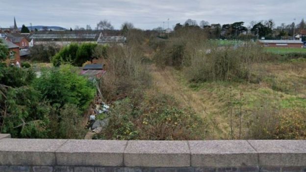 Old Hereford railway lines and canal beds could be repurposed - BBC News