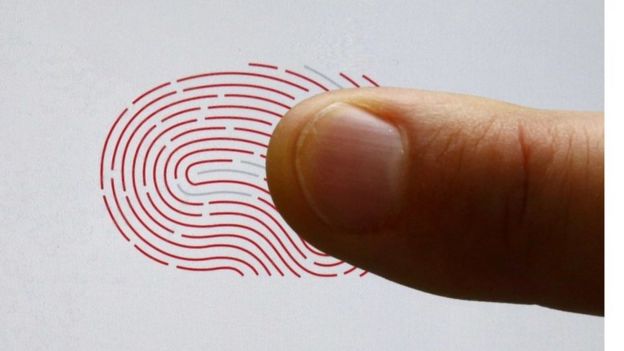 Credit card with a fingerprint sensor revealed by Mastercard - BBC News