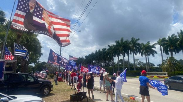 'He'll be our next president': Florida protesters stay faithful to ...