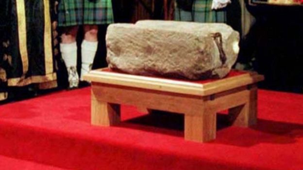 Stone of Destiny to return to Westminster Abbey for coronation - BBC News