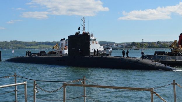 Coronavirus: Royal Navy submarine lockdown party captain sacked