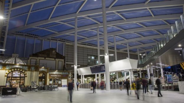 Manchester Victoria reopens after £44m upgrade - BBC News