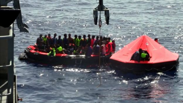 Rescue hopes fade for migrants after boat capsizes in Mediterranean ...