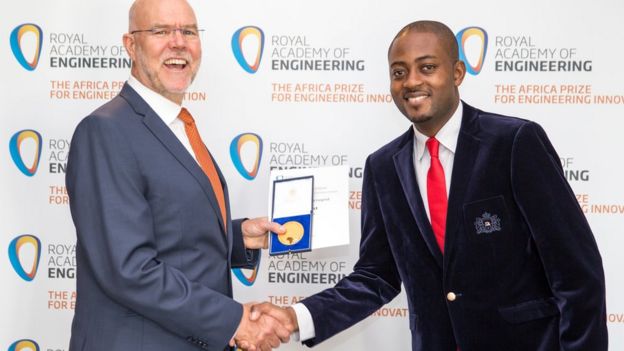 Cameroon's Cardiopad inventor wins African engineering award - BBC News